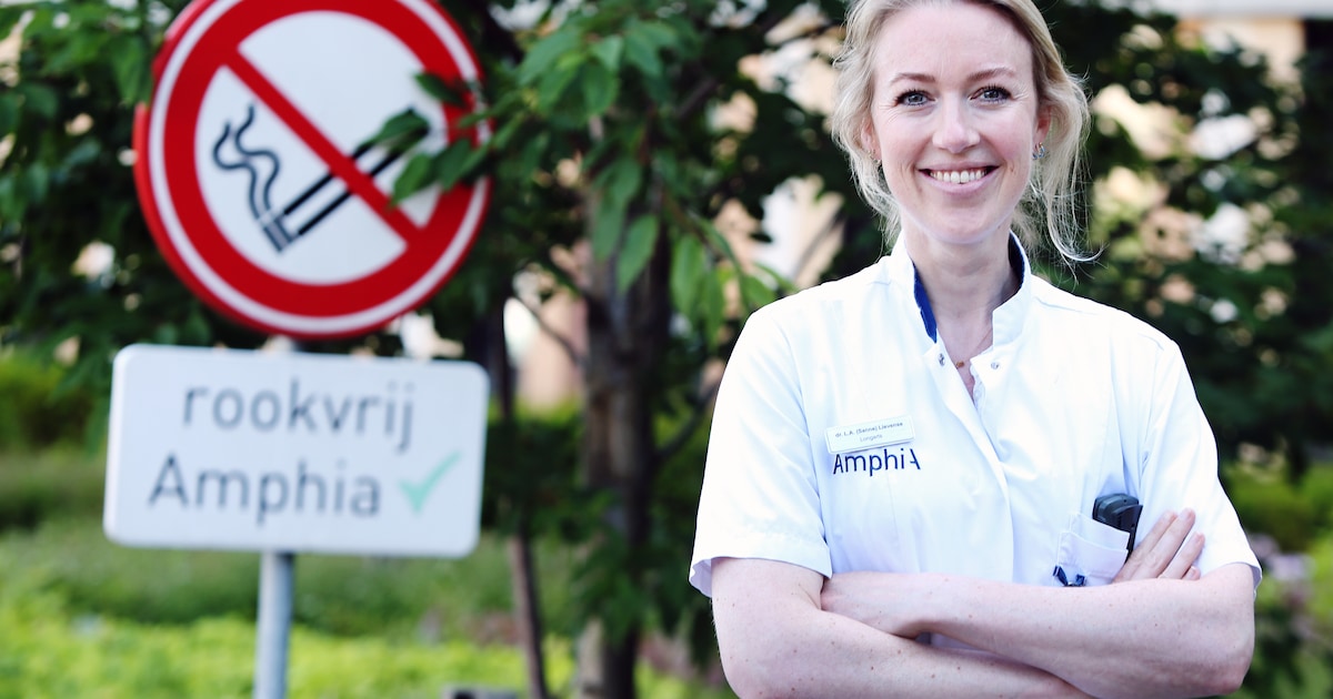 In het ziekenhuis kijkt longarts Sanne uit op paffende patiënten: ‘Ik ...