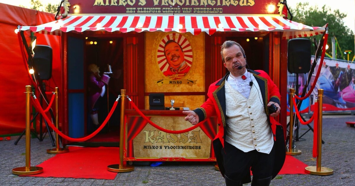Clown Milko komt naar Etten-Leur: van groot circus Renz naar piepklein ...