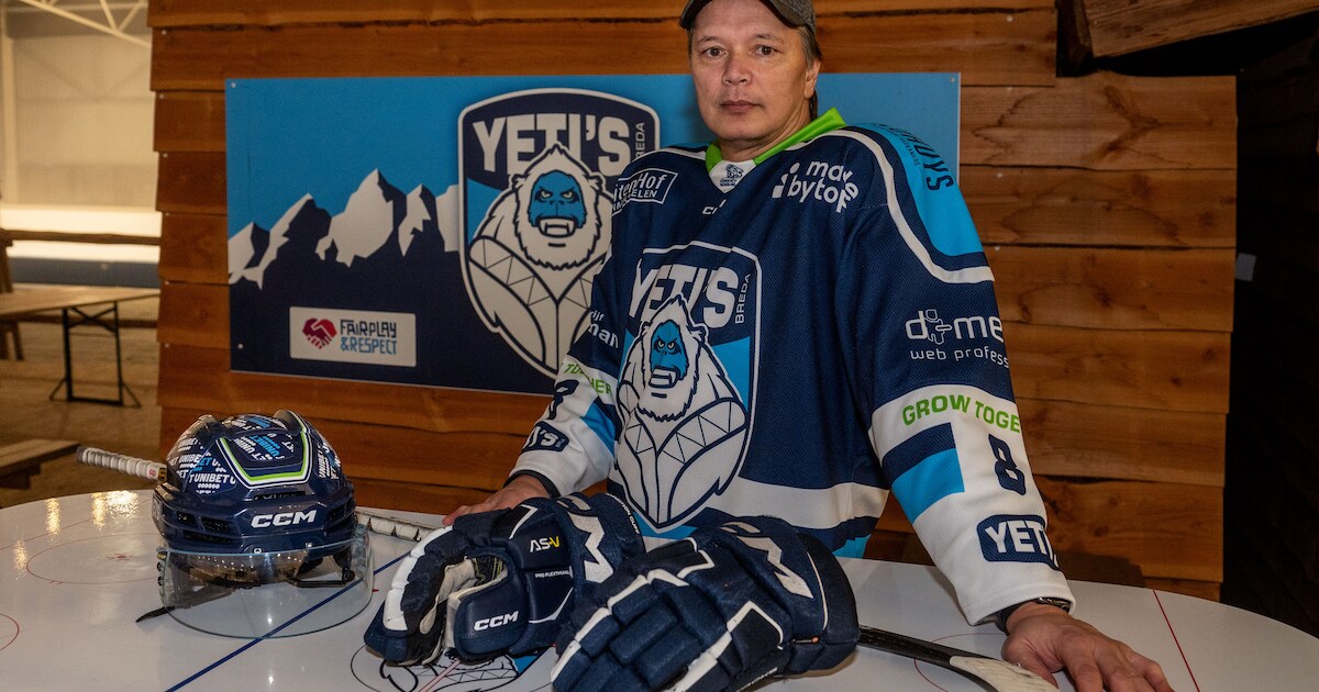 Het begon als grap, maar 49-jarige gepensioneerde ijshockeyer keerde ...