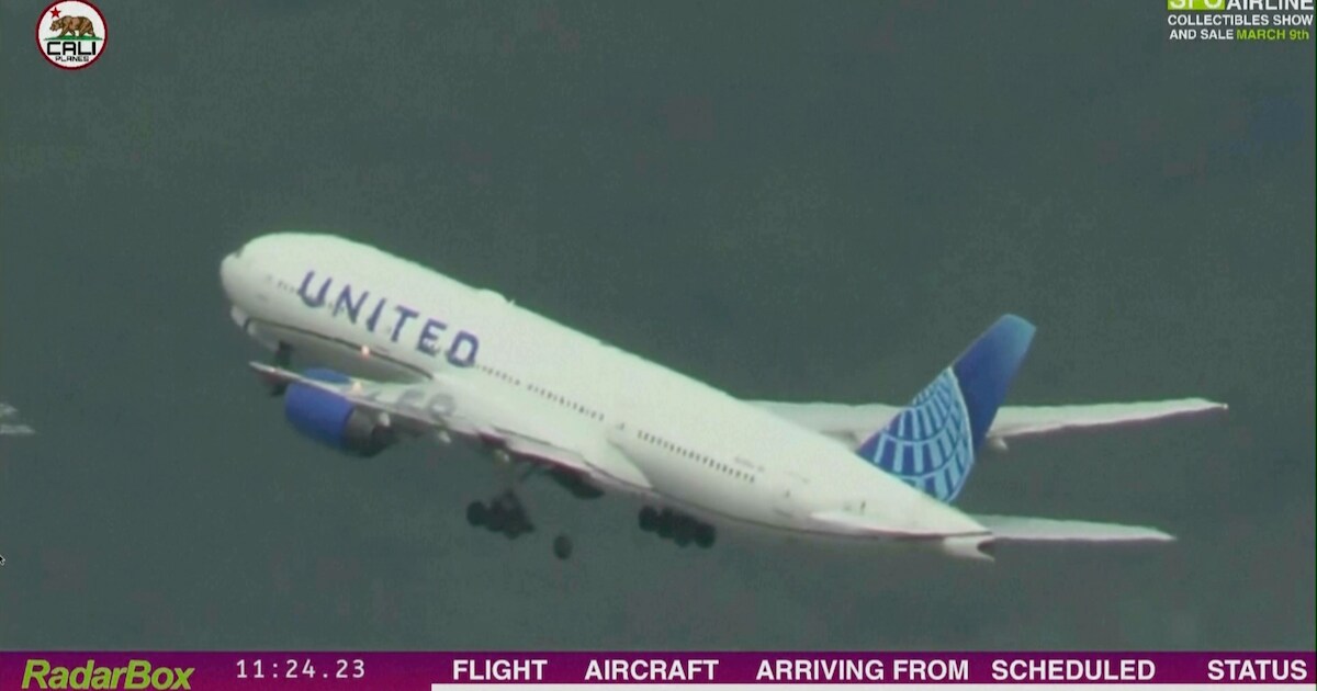 Boeing 777 verliest wiel tijdens opstijgen in San Francisco ...