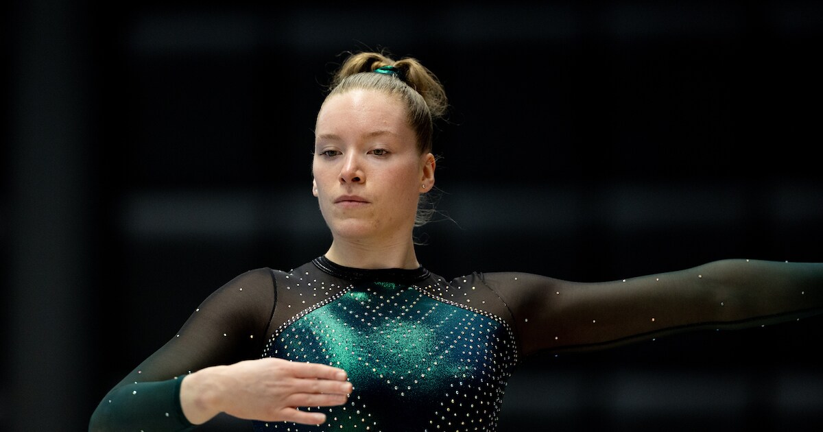 Oosterhoutse turnster kan EK vergeten, maar dat valt niet rauw op haar ...