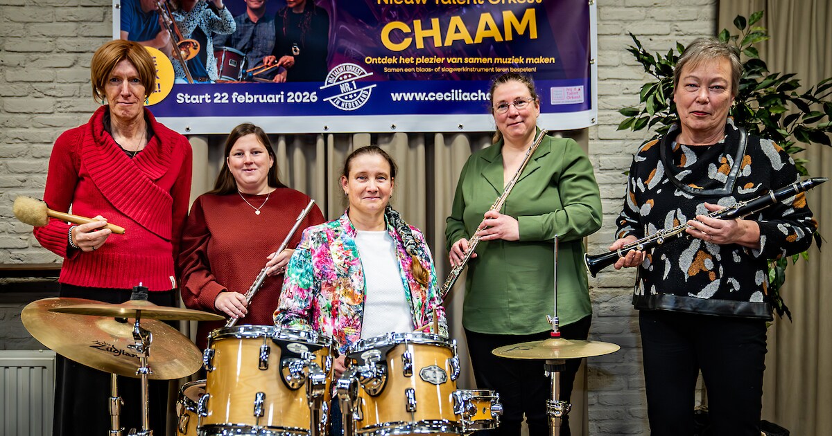 Orkest met nieuwe talenten in Chaam: ‘Ik dacht: waarom wachten ...