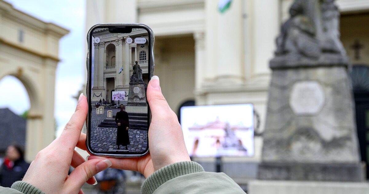 Steven is pastoor Hellemons: nieuwe augmented reality-route brengt ...