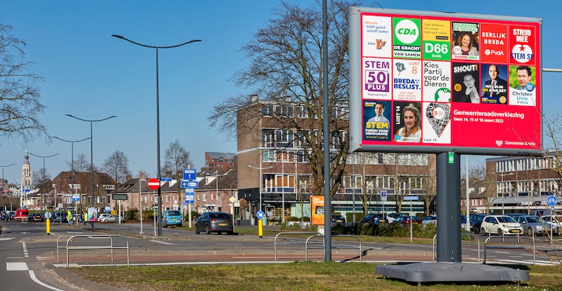 Twee politici halen de verkiezingen in Breda niet, maar 323 anderen wel ...