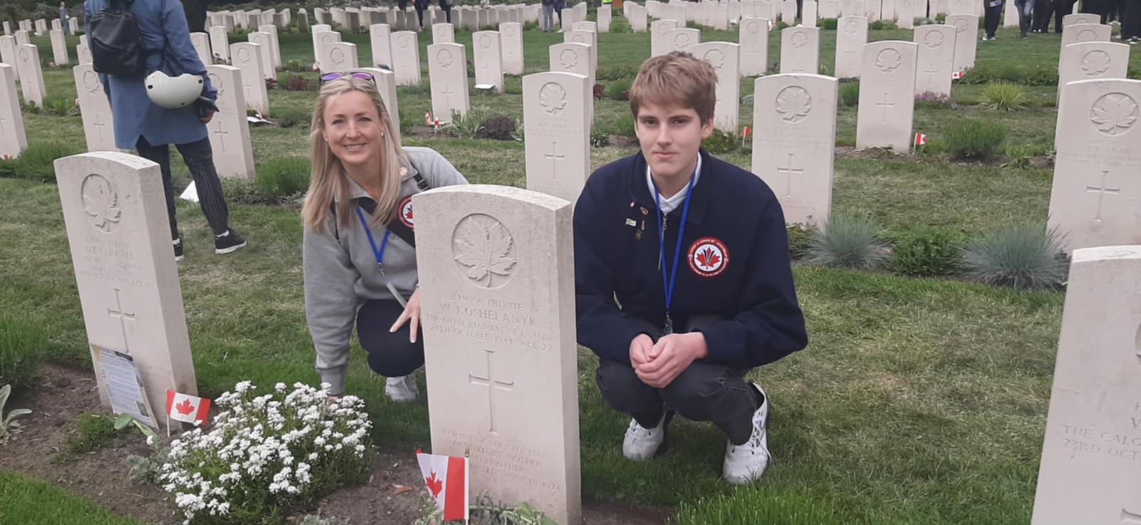 Tranen op het Canadese ereveld: ‘Jongens met dezelfde toekomstdromen ...