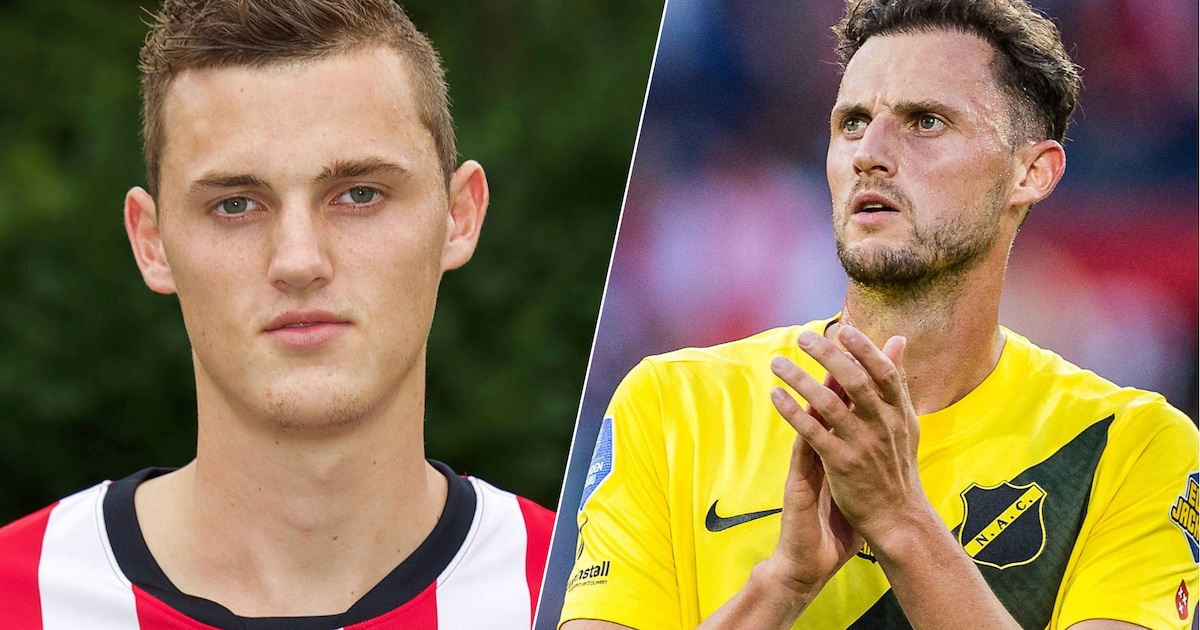 Clint Leemans zit soms nog bij PSV op de tribune, maar dient nu met ...