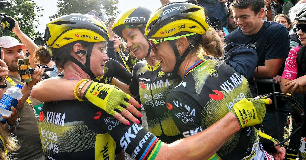 De gele machtsgreep van de koninginnen van Visma: ‘Zó cool dat ik ...