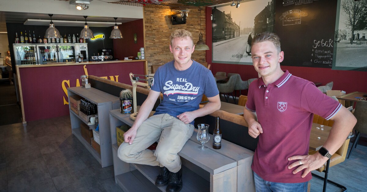 Droom van broers Chiel en Bram wordt nachtmerrie: het enige café in ...