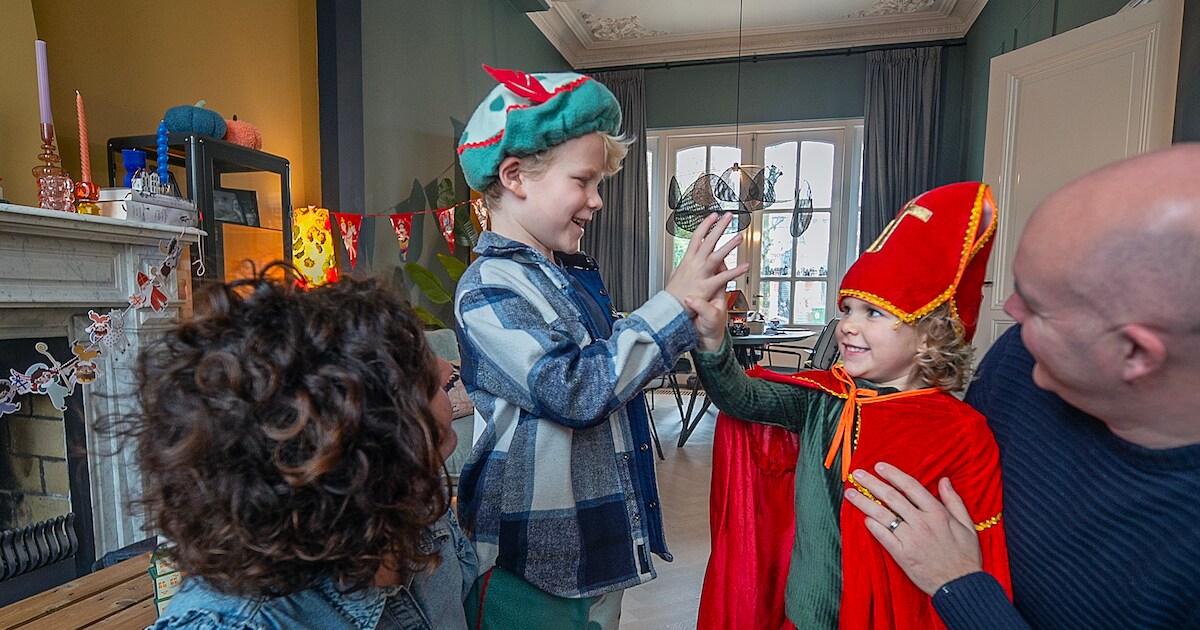 Jules en Fieke zijn dol op Sinterklaas en zijn pieten: ‘Knutselpiet ...