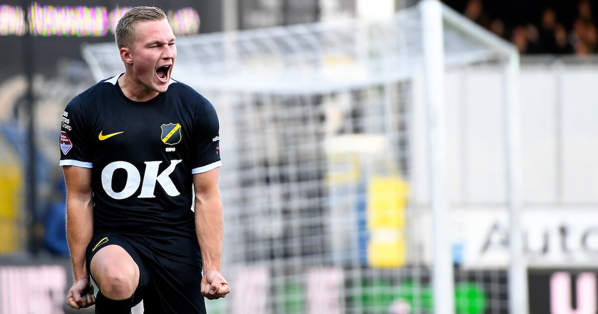 NAC-verdediger Kemper verstaat de edele kunst van het pure juichen ...