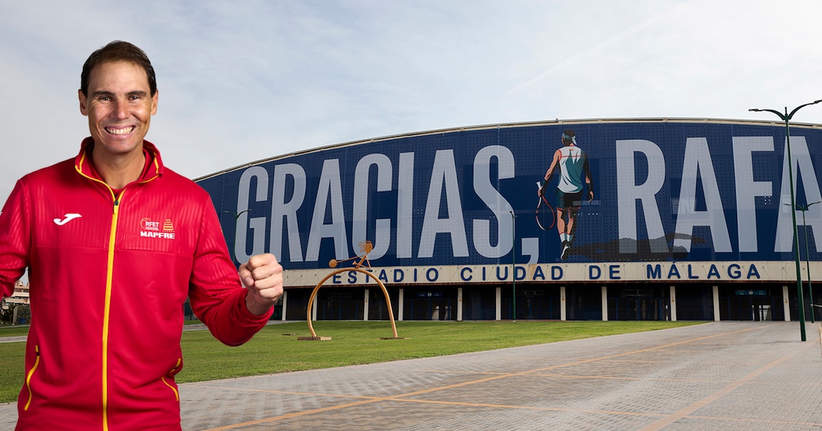 Nadal-mania in Málaga: ‘Of Federer komt? Roger heeft een druk schema ...