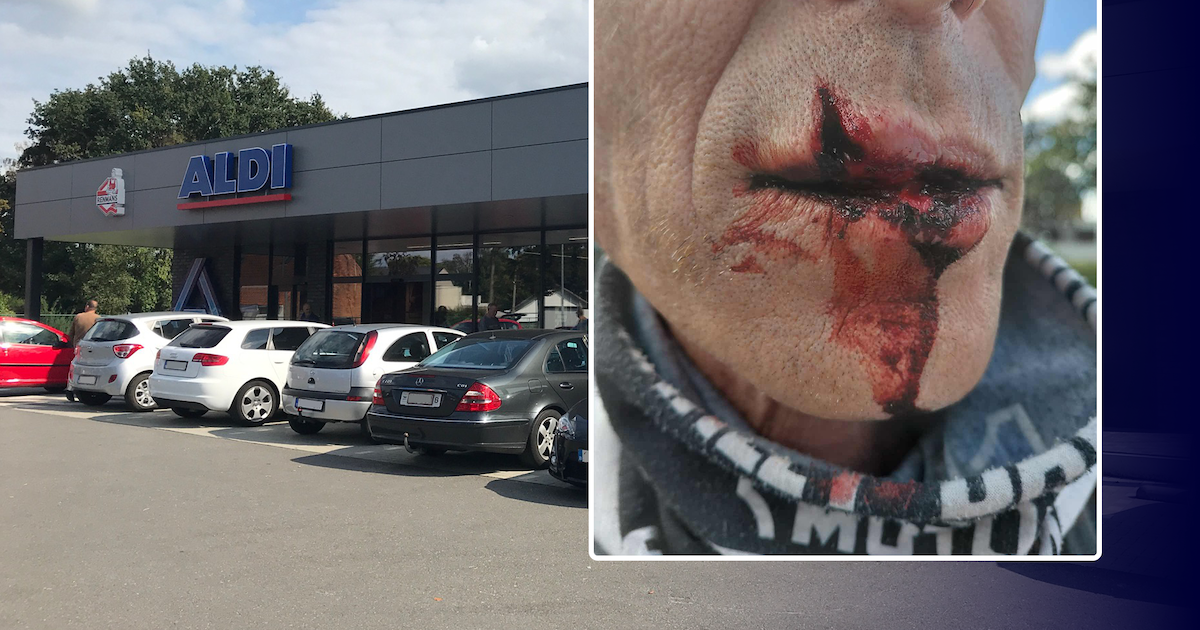 Pascal (54) wordt in de rug aangevallen bij Aldi: ‘Papa kon niet meer ...