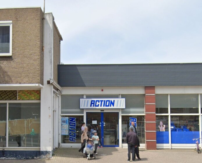 Medewerker Action raakt gewond bij worsteling met dief in Bergen op ...