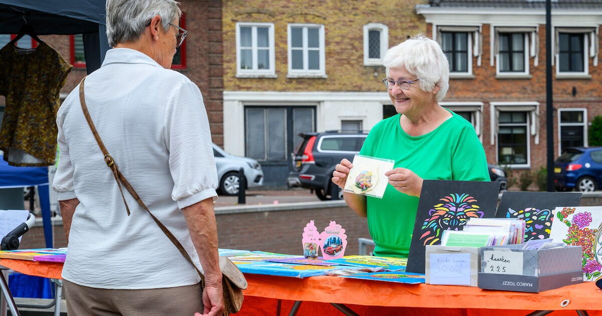 Originele kunst voor een habbekrats aan de Dinteloordse haven ...