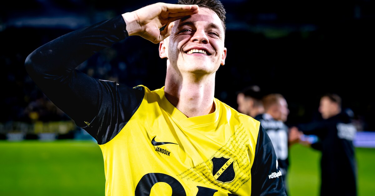 Promotieheld Janosek neemt afscheid bij NAC: dit waren zijn vier ...