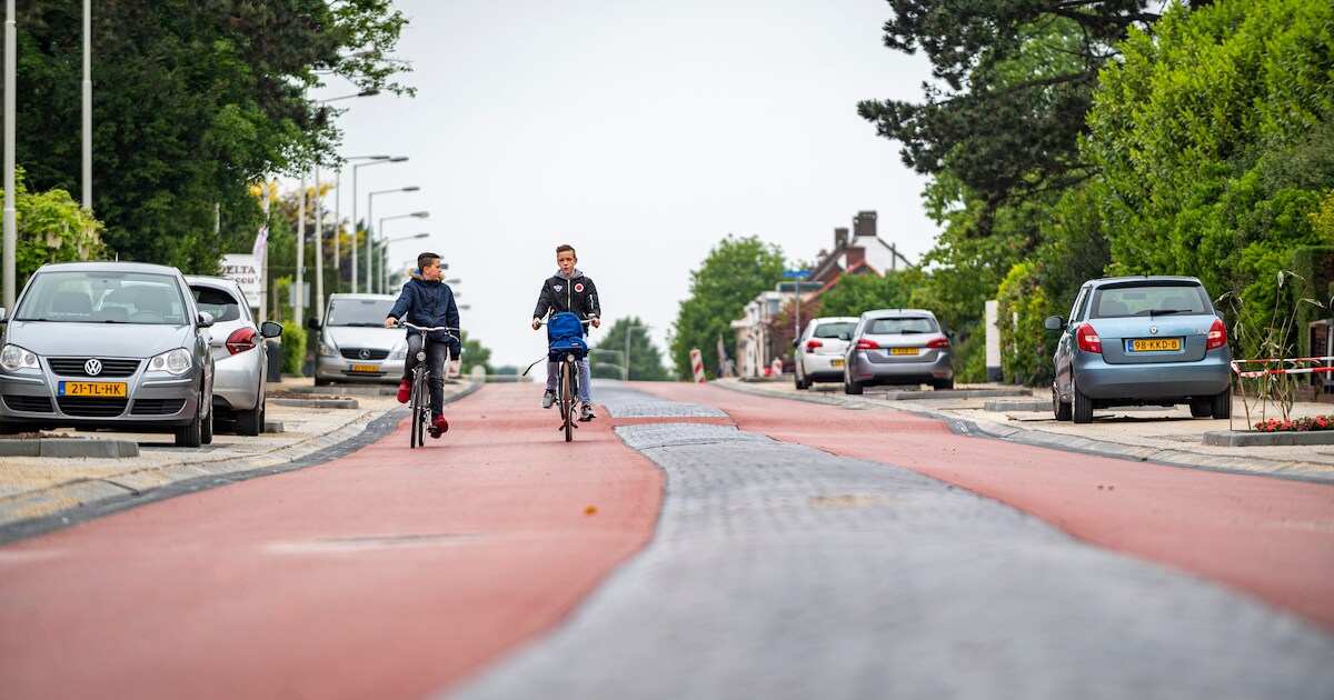 Rood van alle ruimte voor jou, de fietser | Bergen op Zoom | bndestem.nl