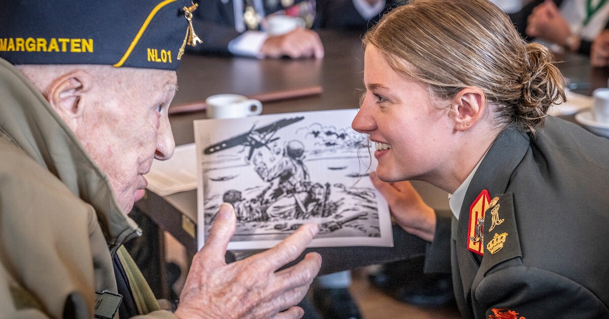 Veteranen zijn inspiratie voor cadetten bij bezoek aan Breda: ‘Magische ...