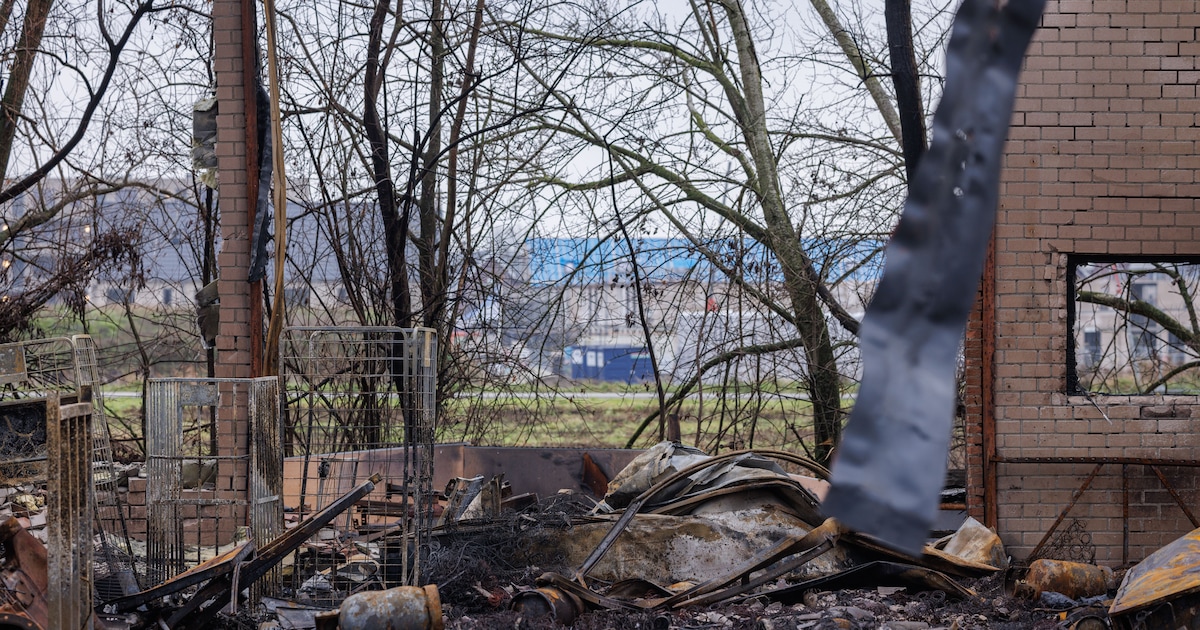 Instortingsgevaar bij afgebrande loodsen Zevenbergen: forensisch ...