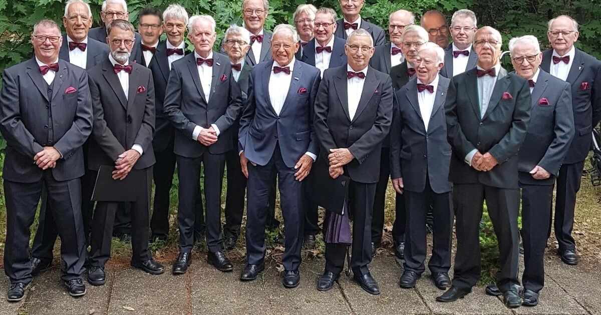 Het is over en uit voor ruim 60-jarig Oosterhouts Mannenkoor: ‘We ...