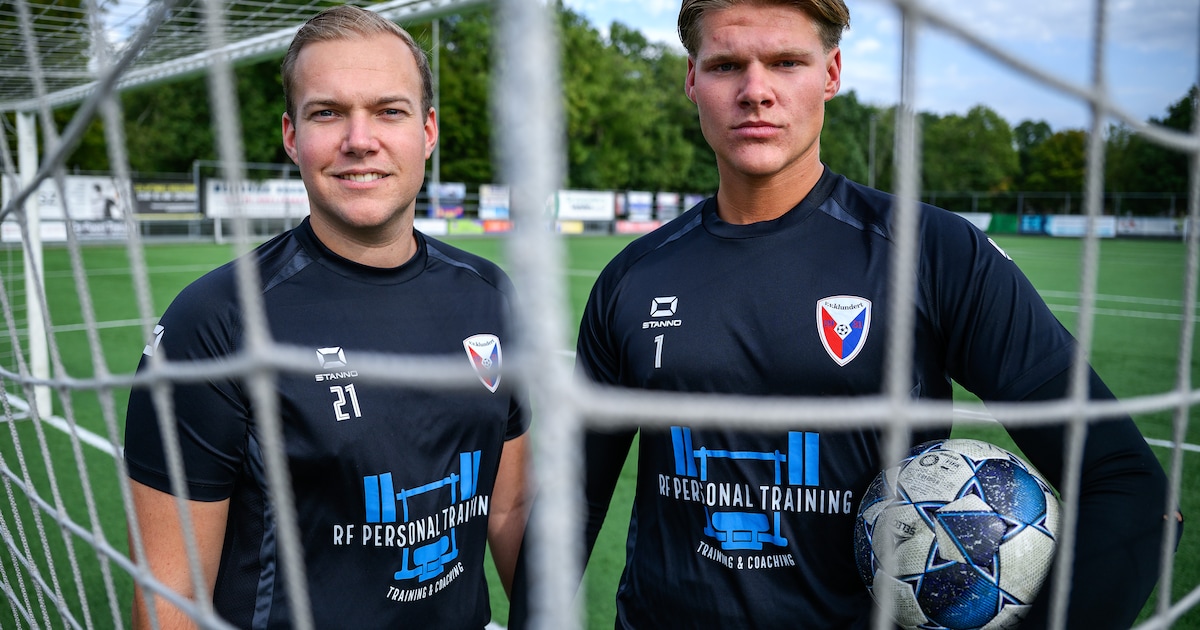 Twee broers strijden voor één plek onder de lat bij Klundert: ‘Als Stan ...