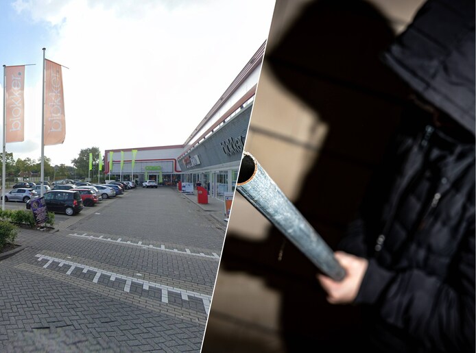 Vier mannen schoppen en slaan man bij Blokker in Roosendaal volledig in ...
