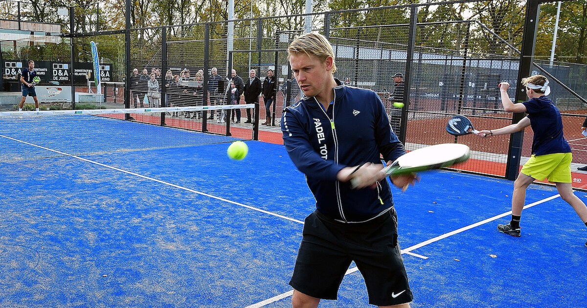Eerste padelbaan in Rucphen geopend: ‘Wereldwijd de snelst groeiende ...