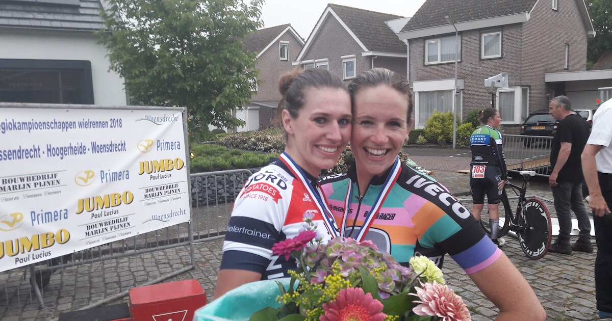 Devon Kuijstermans klopt haar leermeester Minke Slingerland op DK ...