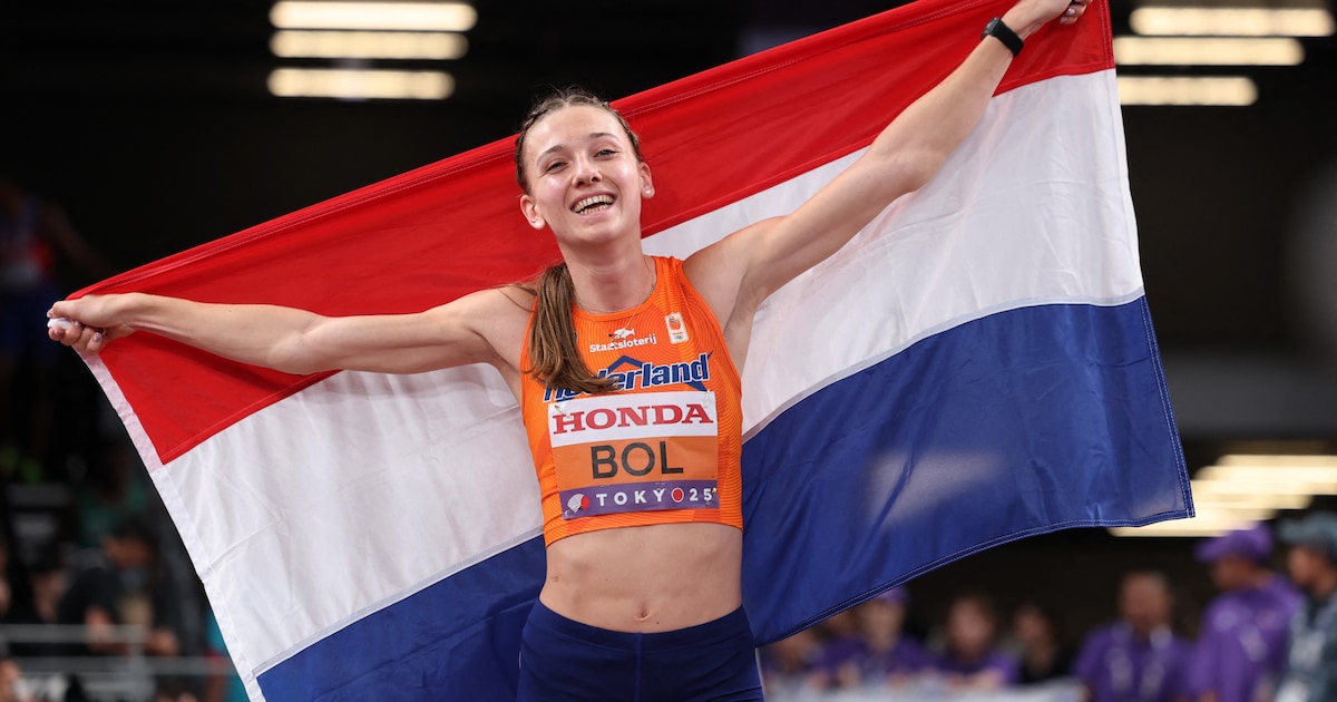 Femke Bol maakt favorietenrol waar op 400 meter horden en bezorgt ...