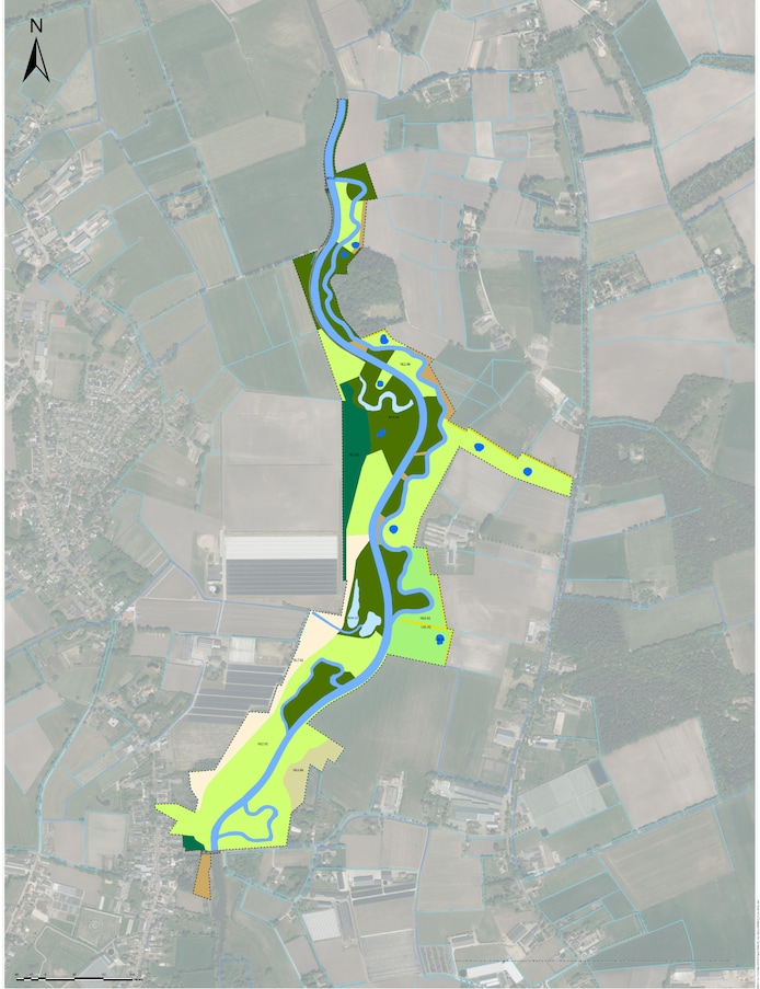 Zo wil het waterschap 36 hectare nieuwe natuur creëren in het Markdal ...