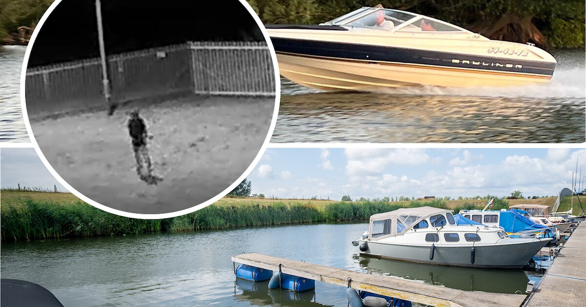 Na twee weken zoeken, vinden vrienden de gestolen boot van Jens (22) in ...
