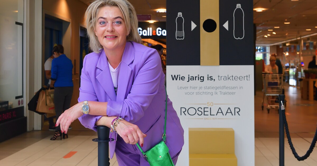 Jarige Roselaar haalt 1.500 euro op voor Ik Trakteer, actie loopt ook ...