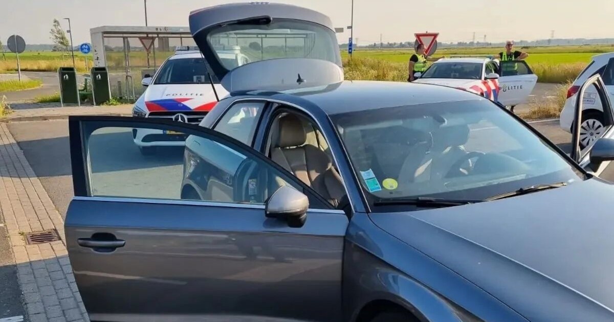 Politie houdt gestolen voertuig staande, bestuurder blijkt ook groot ...