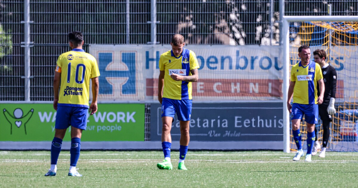 Dongen verliest met keiharde cijfers: ‘Dat we elkaar alleen maar ...