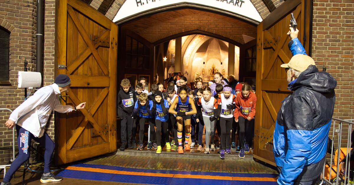 Natte kerstloop Nispen houdt lopers niet thuis: ‘Zoveel regen en wind ...