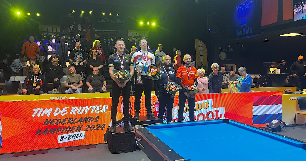 Na NK-titel bij 10-ball en 9-ball is Roosendaler Tim De Ruyter nu ...