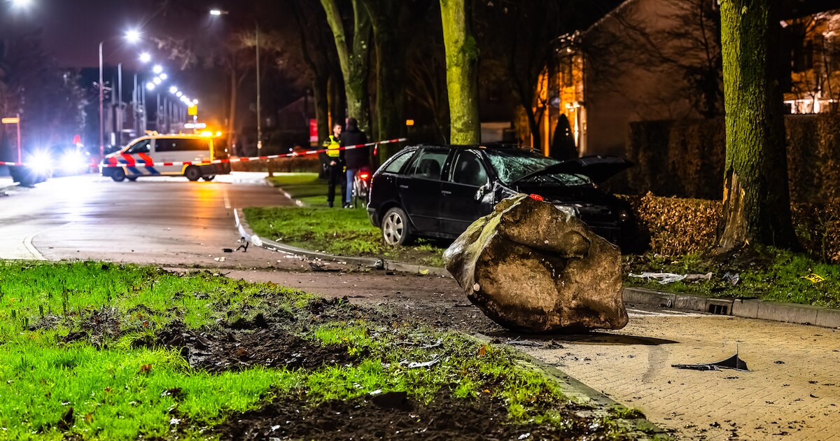 Man overlijdt aan verwondingen na botsing op zwerfkei in Riel | Tilburg ...