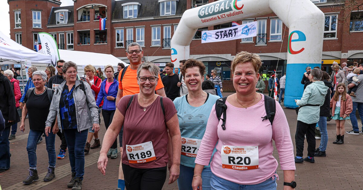 Een enkeling loopt met een dubbel gevoel mee met 4 Kernen ...