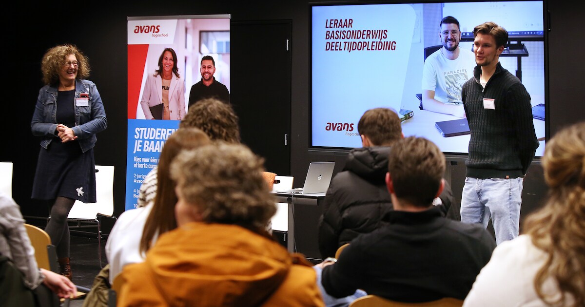 Wie wil voor de klas? Volle bak bij Avans-infoavond voor opleiding basisschoolleraar | Breda ...