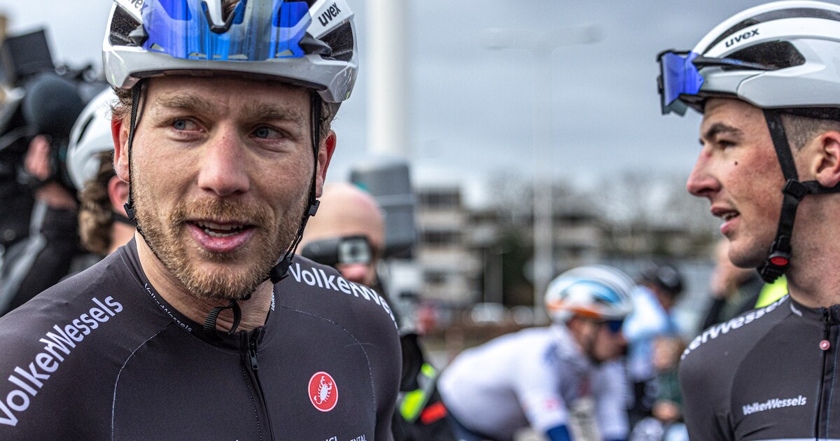 ‘Oude rot’ Coen Vermeltfoort is nog steeds één van de snellere renners ...