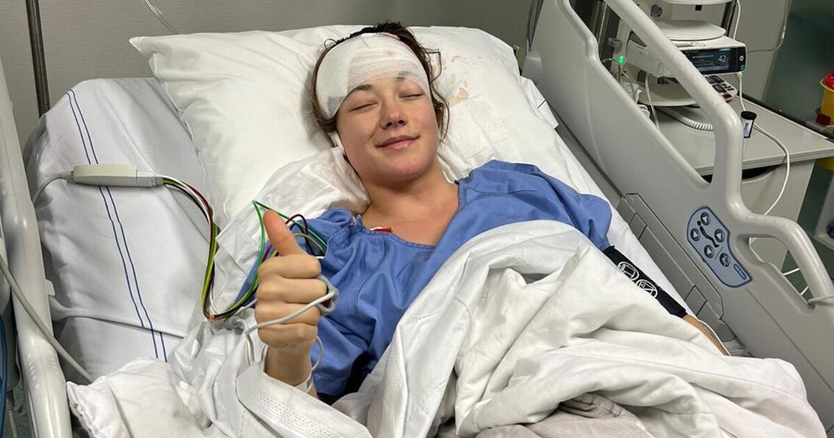 Myrthe (21) krijgt schokkende diagnose: een hersentumor zo groot als ...