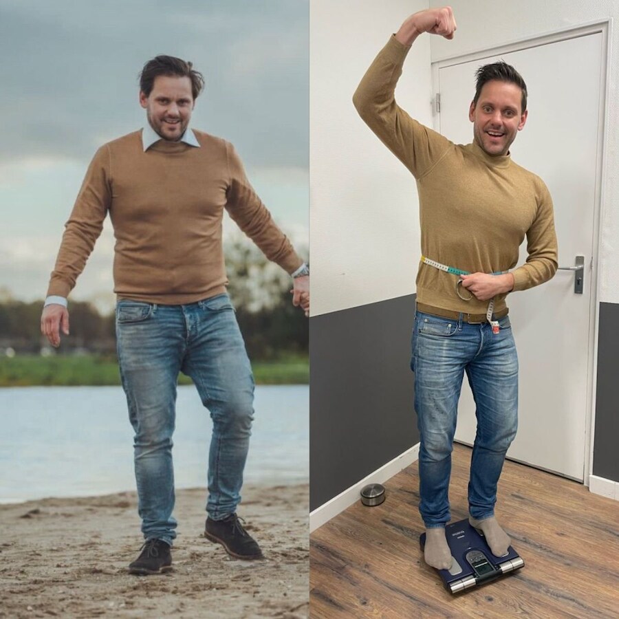 Patrick raakte in zes maanden 30 kilo kwijt, een ‘truc’ hielp hem ...