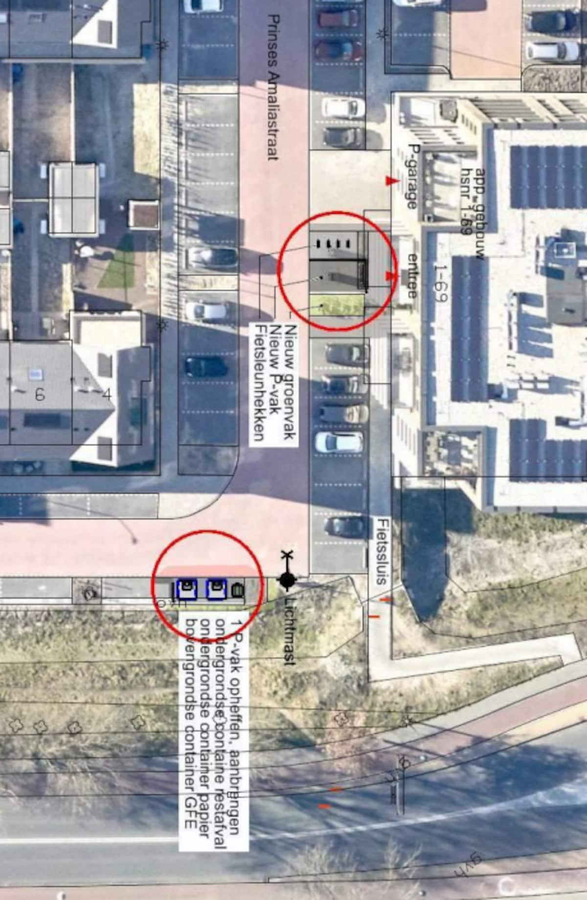 Gemeente Oosterhout verplaatst afvalcontainers Prinses Amaliastraat | Oosterhout | BN DeStem.nl