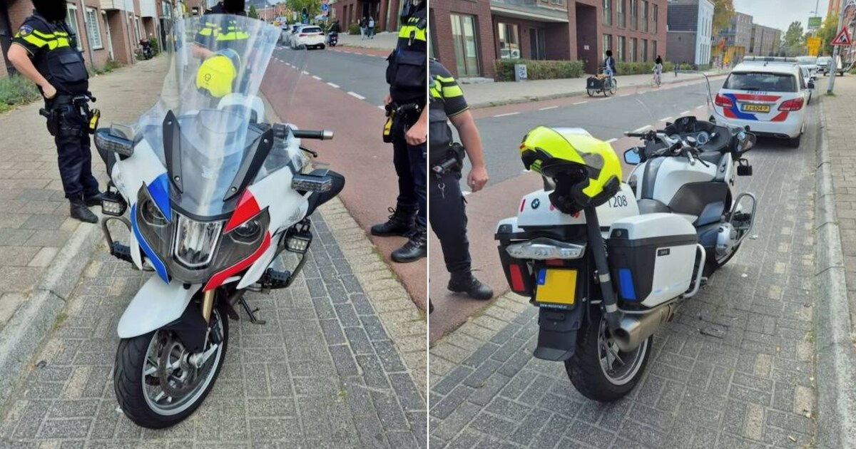 Agenten zetten man met opvallende motor aan de kant: ‘Hij dacht dat het ...