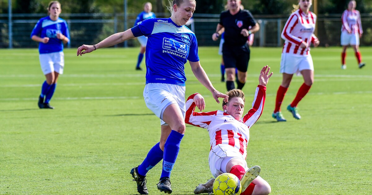 DSE vrouwen kan afscheid Marlou Jacobs niet winnend afsluiten, OVV'67 met vertrouwen naar ...