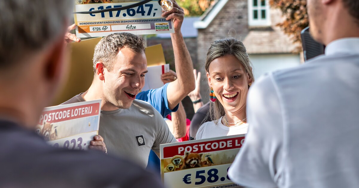 Een grap? Of phishing? Nee, er zit echt een vette cheque in die gouden ...