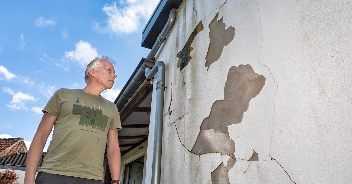 Zijn huis is 'zo rot als een mandje' door de trillingen van Chinooks ...