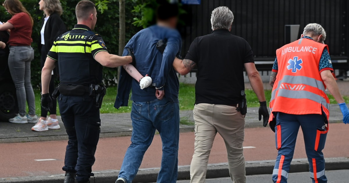 Man (41) stak willekeurig iemand met groot mes in centrum Breda ...