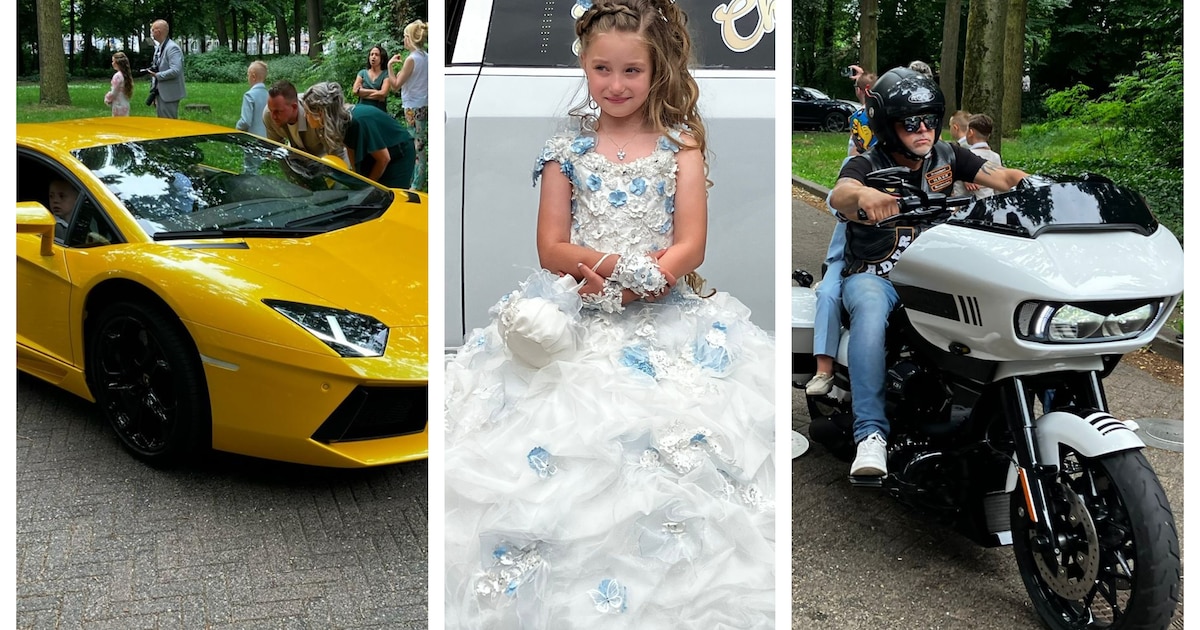 Bijzondere entree in Sint Willebrord: Lamborghini, McLaren en motorclub ...