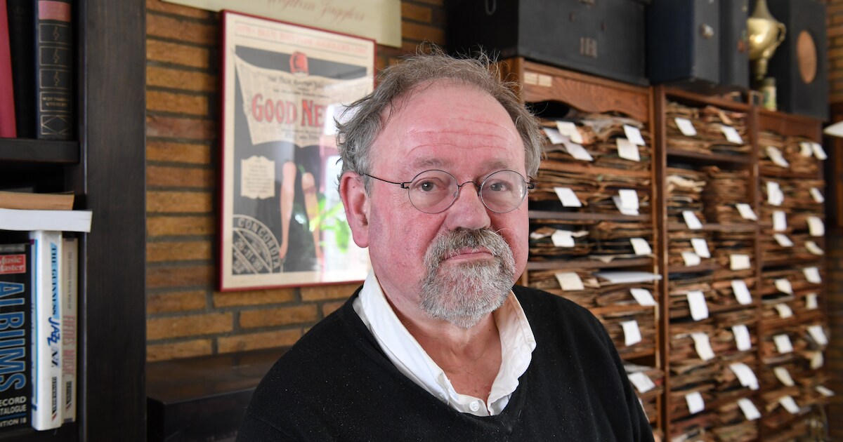 Jack van Elewout, archivaris van Bredase geschiedenis van muziek en ...