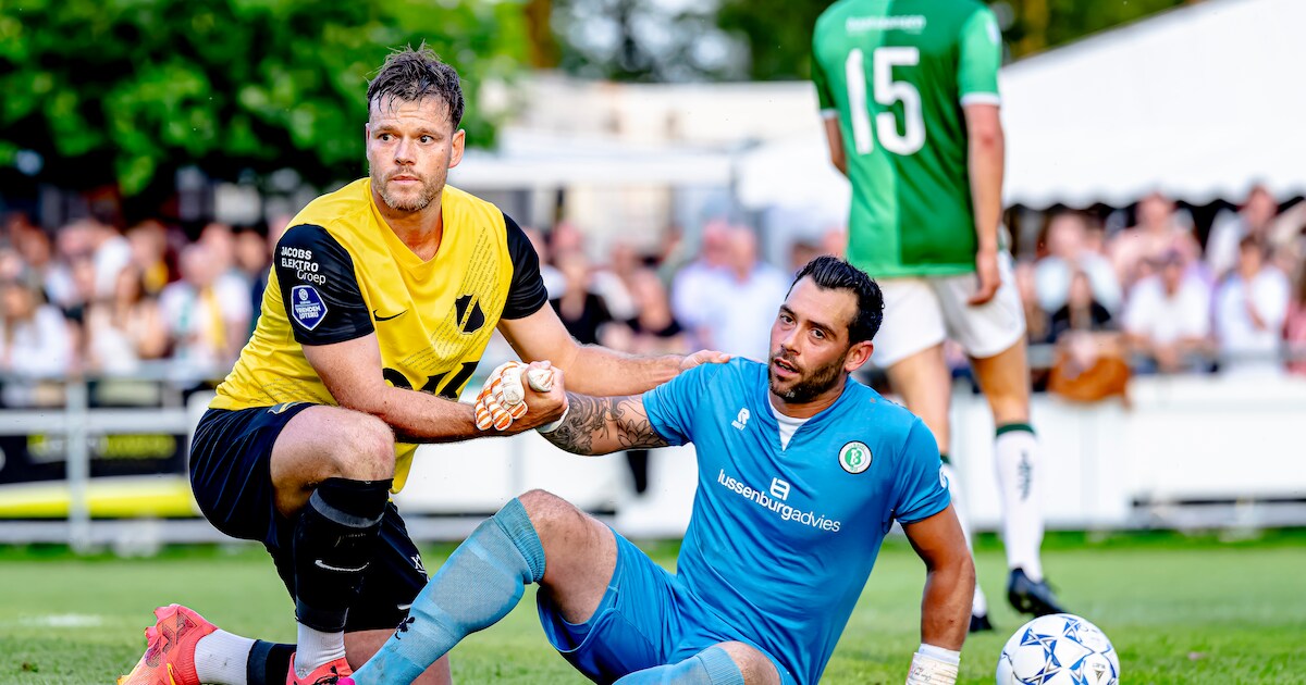 Volop tegentreffers, maar Bavel-keeper Van Peer is vooral trots na duel ...